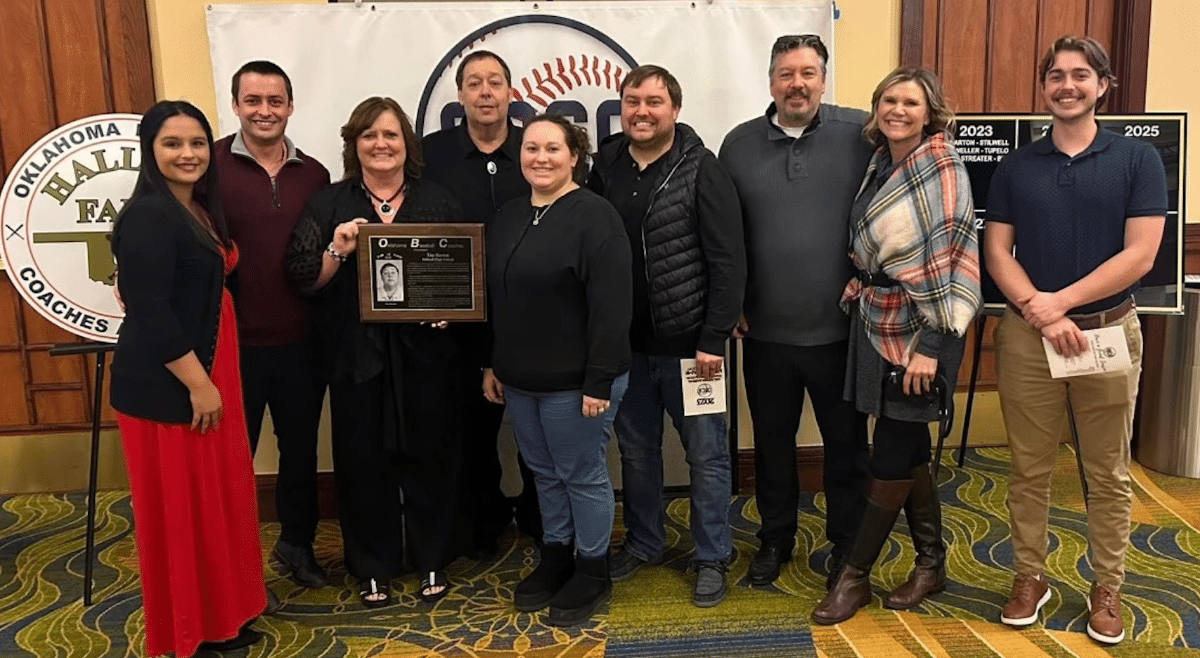 Tim Barton Inducted to the Oklahoma Baseball Coaches Hall of Fame ...